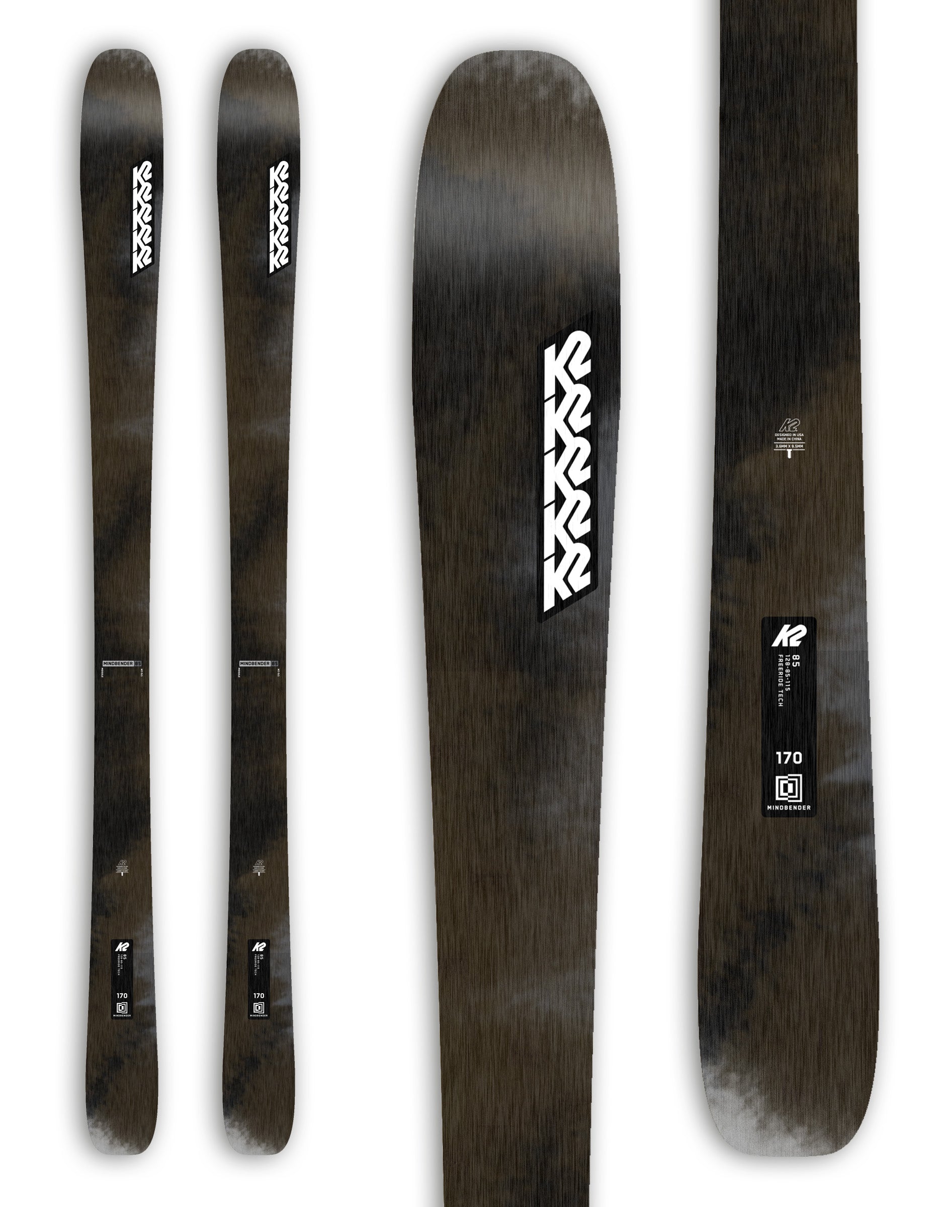 K2 Mindbender 85 Skis 2025 Versatile All Mountain Performance aussieskier